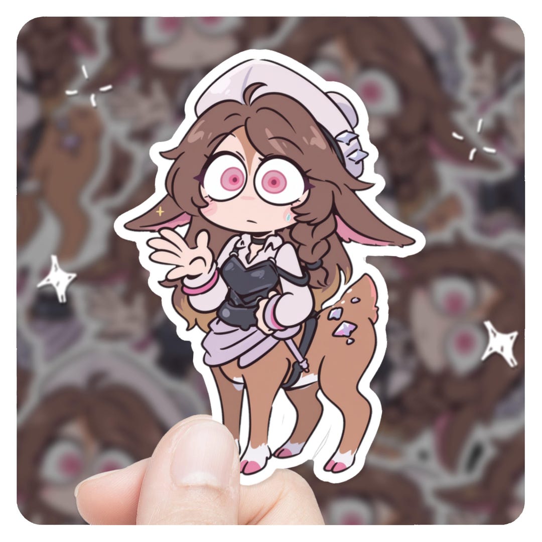 League of Legends Lillia Chibi 3" Vinyl Sticker, Lol Sticker, League of ...