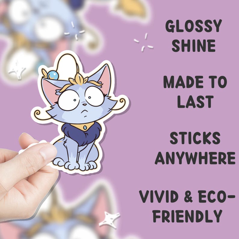 League of Legends Yuumi Chibi 3" Vinyl Sticker, Lol Sticker, League of ...