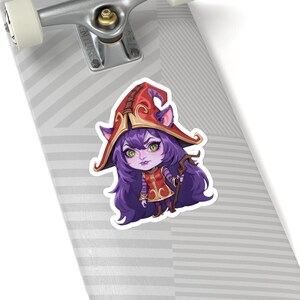 Lulu League of Legends Sticker for Lol Fan Support Main Lulu Vinyl ...