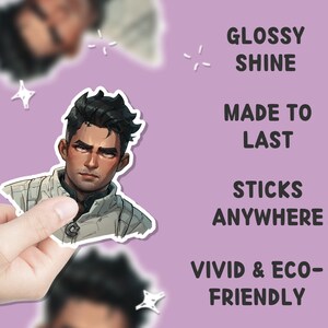 Jayce Arcane Sticker, 3" Vinyl Sticker, Lol-gift, Lol Fanart, Stickers ...