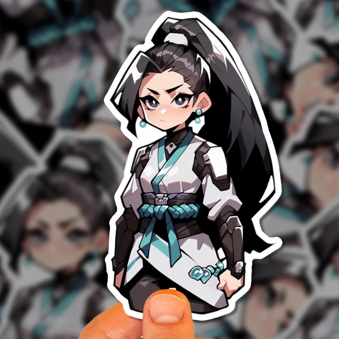Valorant Sage Vinyl Sticker Sage Fan Art Decal Perfect Gift for ...