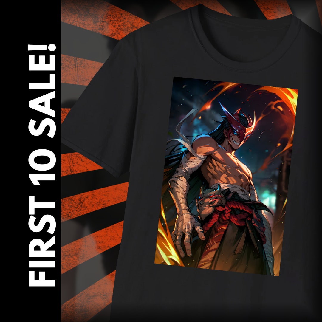 Yone Shirt, League of Legends Shirt, Gaming Cloth, Lol Tee. League of ...