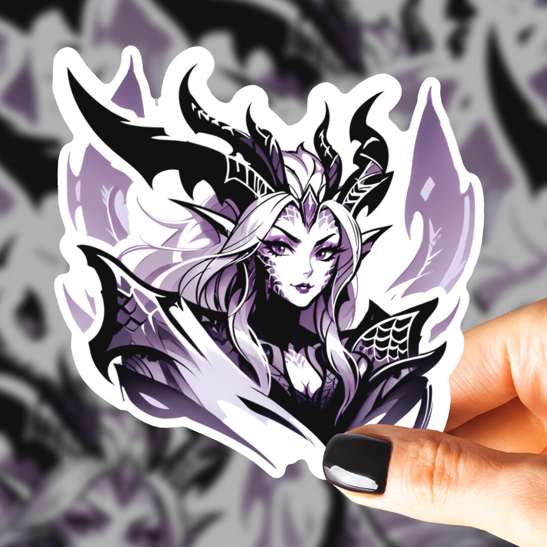 League of Legends Zyra Sticker, Waterproof Gaming Decal, Kindle Binder ...