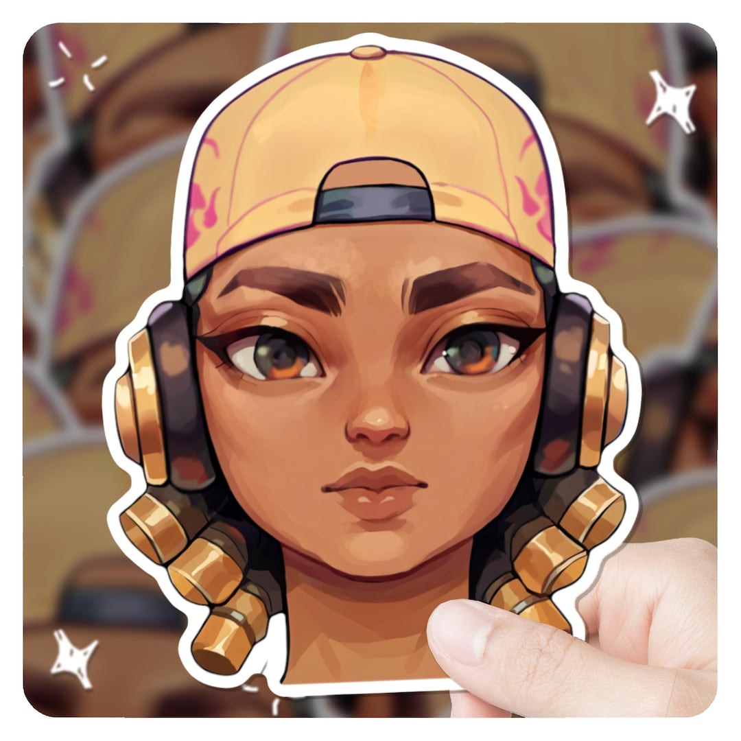 Valorant Raze Sticker, Waterproof Dishwasher Safe, 3 Val Vinyl Stickers ...