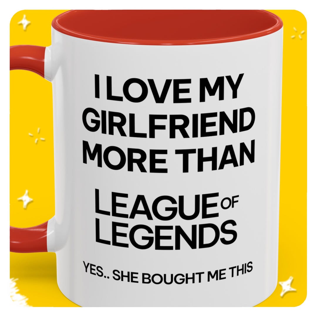 Mug, League of Legends Mug 11oz Fun Gift for Lol Gamers, Custom Message ...
