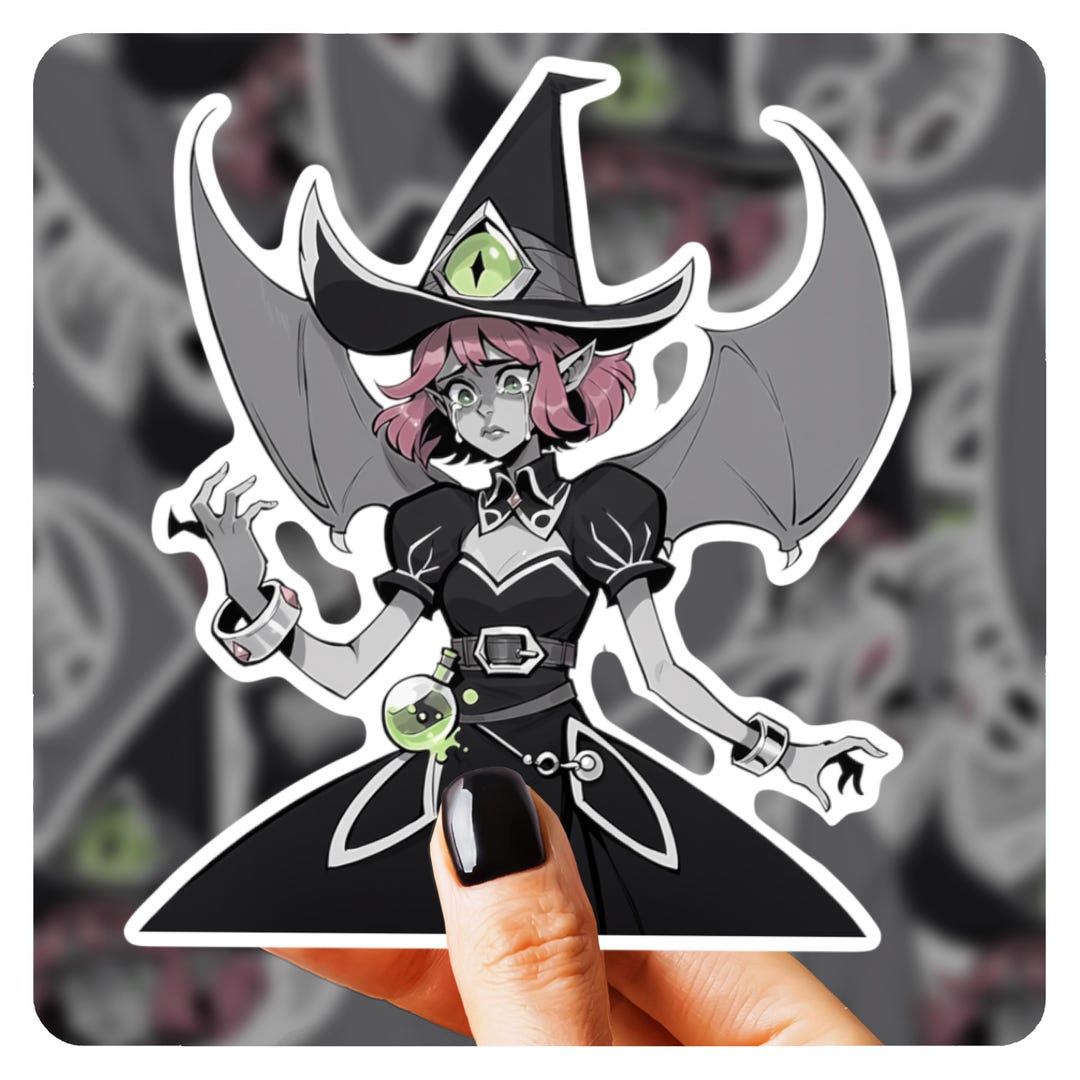 Morgana Sticker League of Legends Bewitching Morgana Sticker Halloween ...