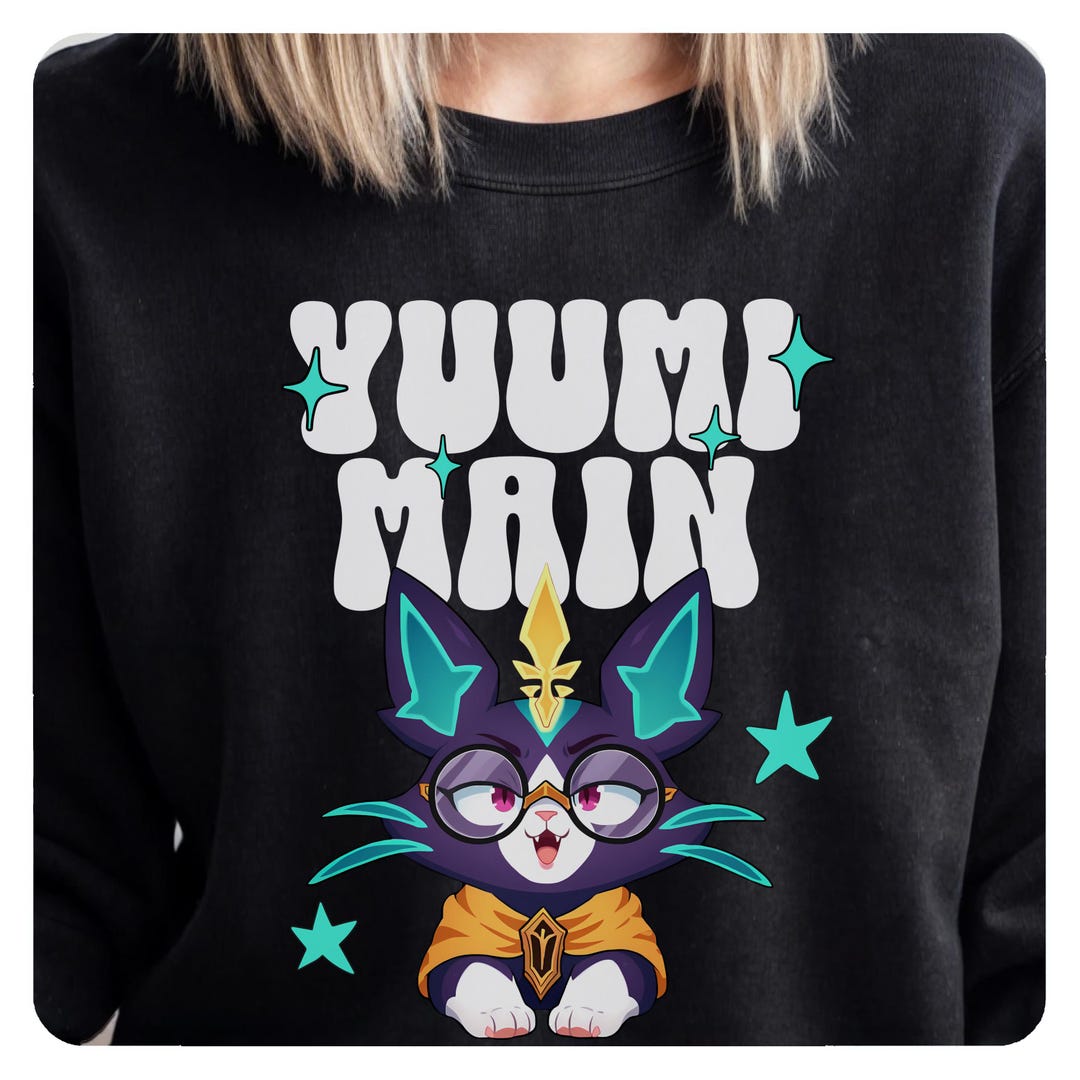 Yuumi League of Legends Sweatshirt Apparel Gift for League Fans Yuumi ...