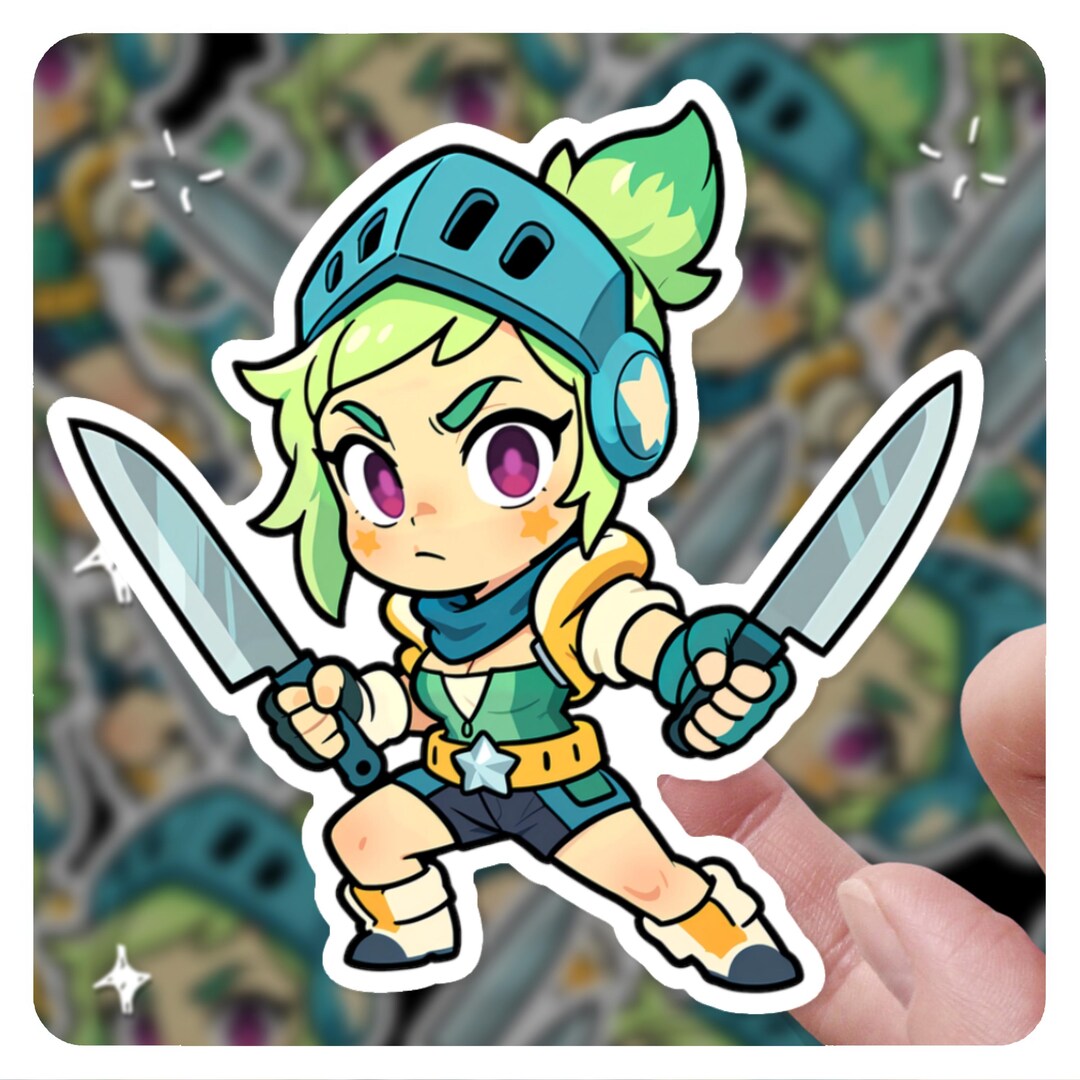 League of Legends Riven 3" Vinyl Sticker - Etsy