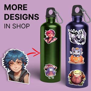 Arcane Isha Sticker, 3" Vinyl Sticker, Lol-gift, Lol Fanart, Stickers ...