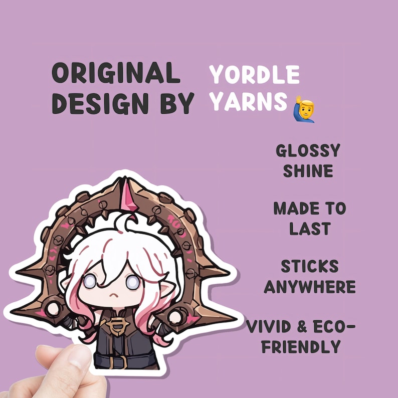 League of Legends Sticker Briar Sticker 3" Vinyl Sticker, Lol-gift ...