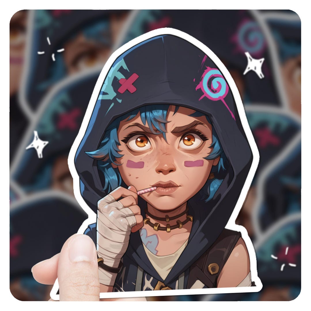 Arcane Isha Sticker, 3" Vinyl Sticker, Lol-gift, Lol Fanart, Stickers ...