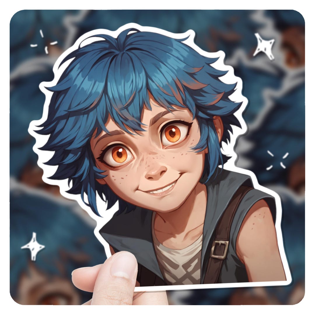 Arcane Isha Sticker, 3" Vinyl Sticker, Lol-gift, Lol Fanart, Stickers ...