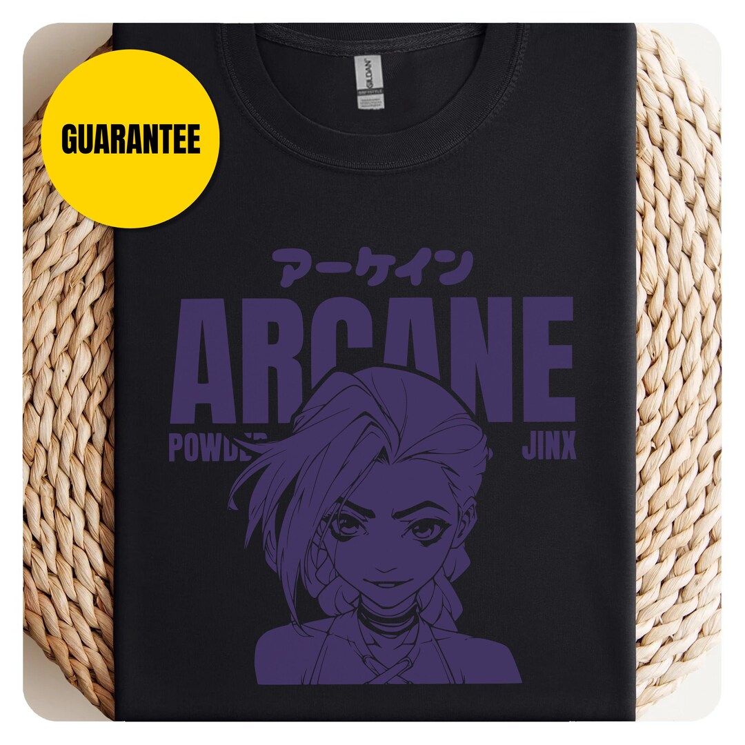 Jinx Arcane League of Legends Shirt Unisex Lol Gamer Gift, Softstyle ...
