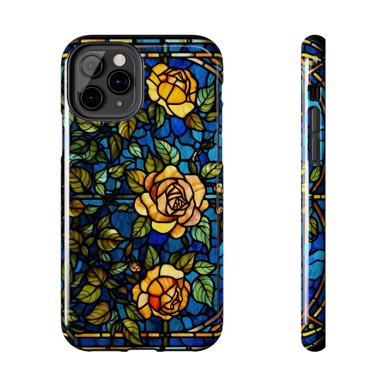 Sigma Gamma Rho 1922 Stained Glass Yellow Roses Tough Phone Cases - Etsy