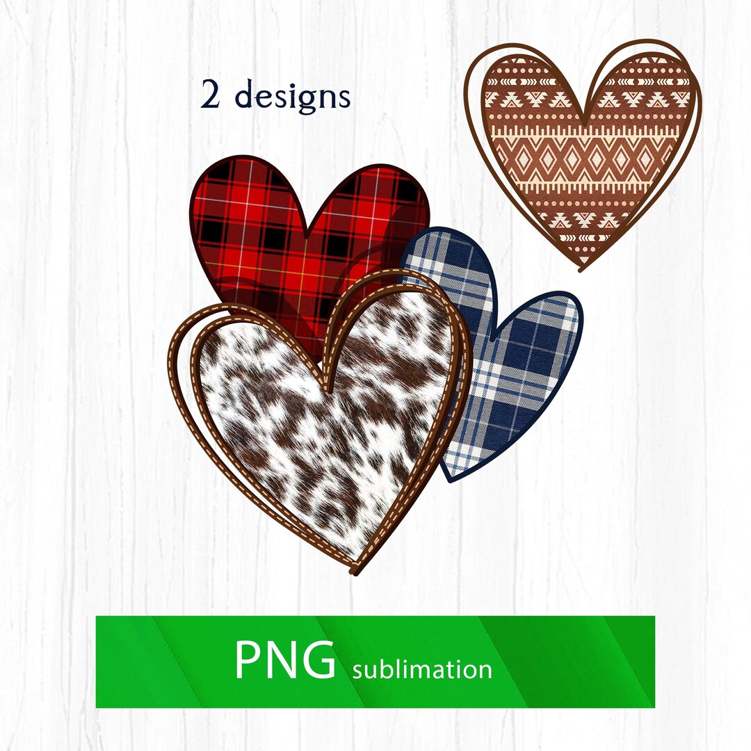 Western Heart PNG, Cowgirl Heart PNG, Wild West Love Sublimation - Etsy