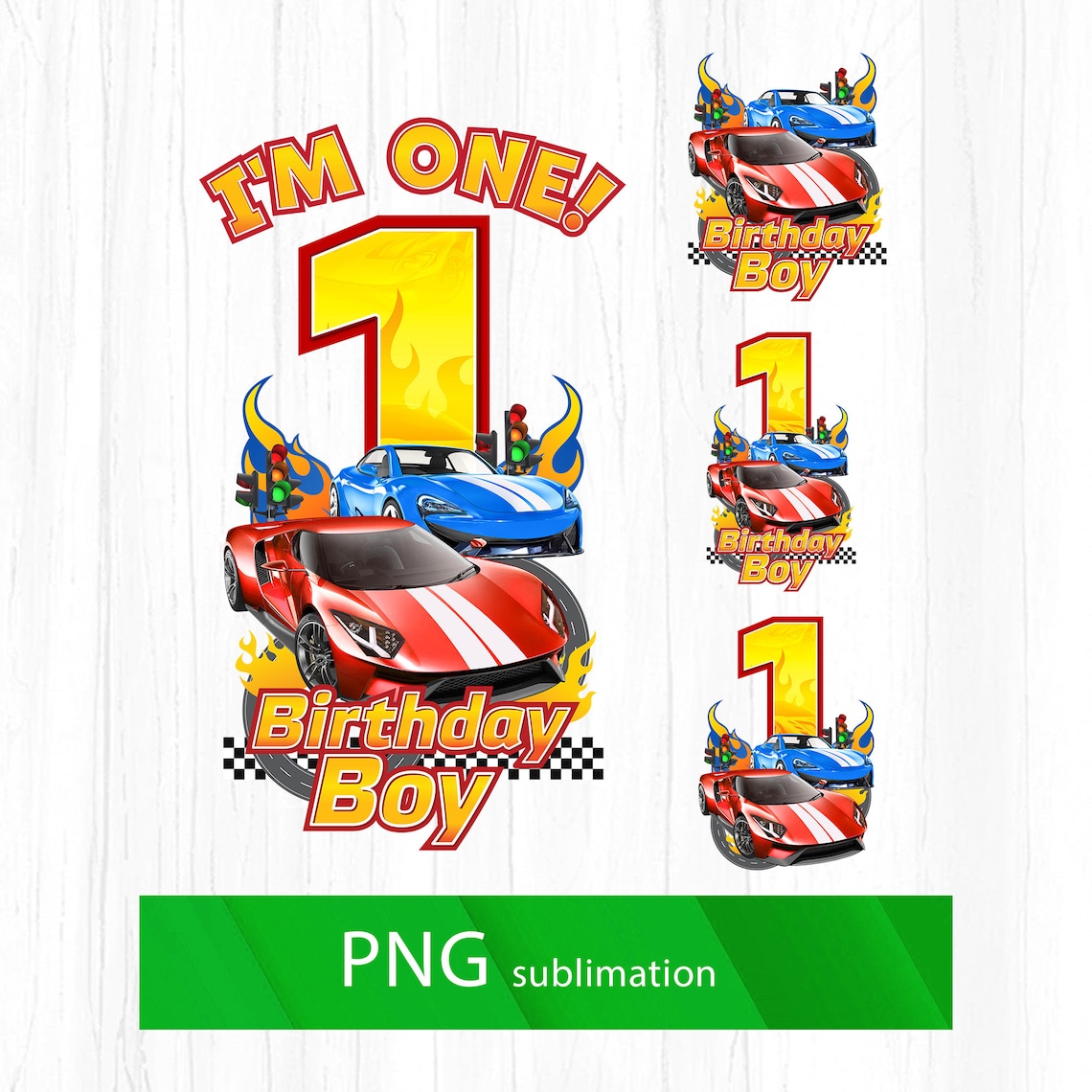 Racing Cars Birthday Boy Png Sublimation, Birthday Boy Png, Sport Car ...