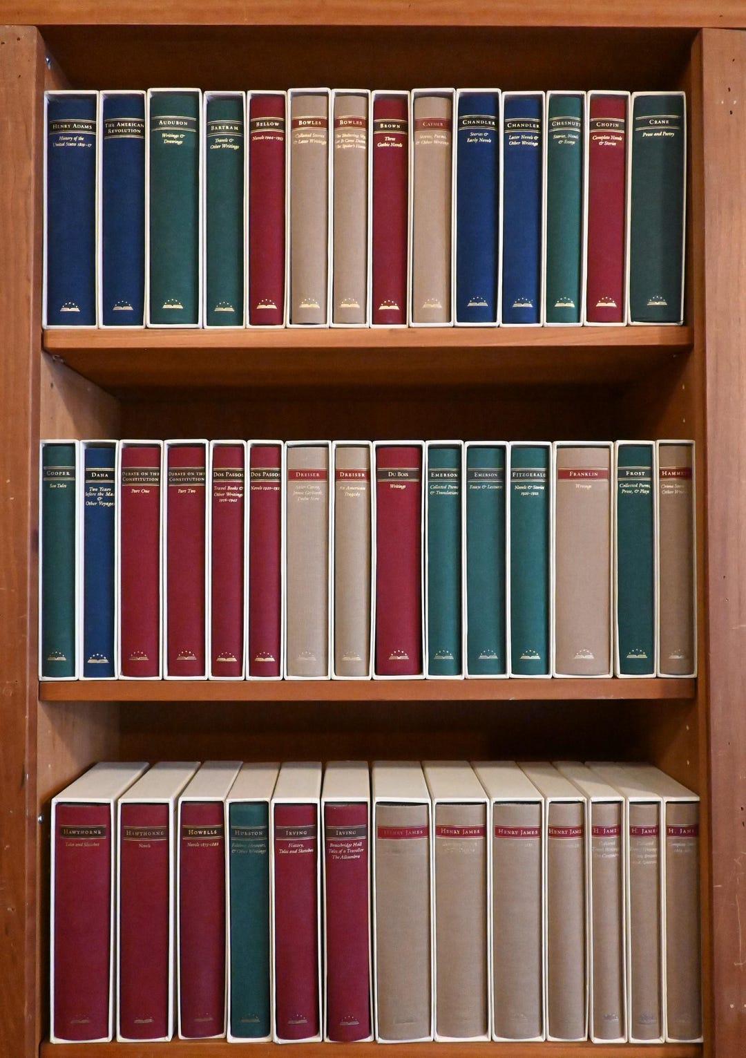 Vintage Library of America Collection of Books. Original Editions of ...