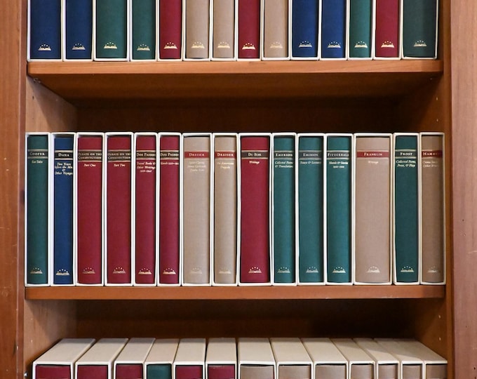 Vintage Library of America Collection of Books. Original Editions of ...