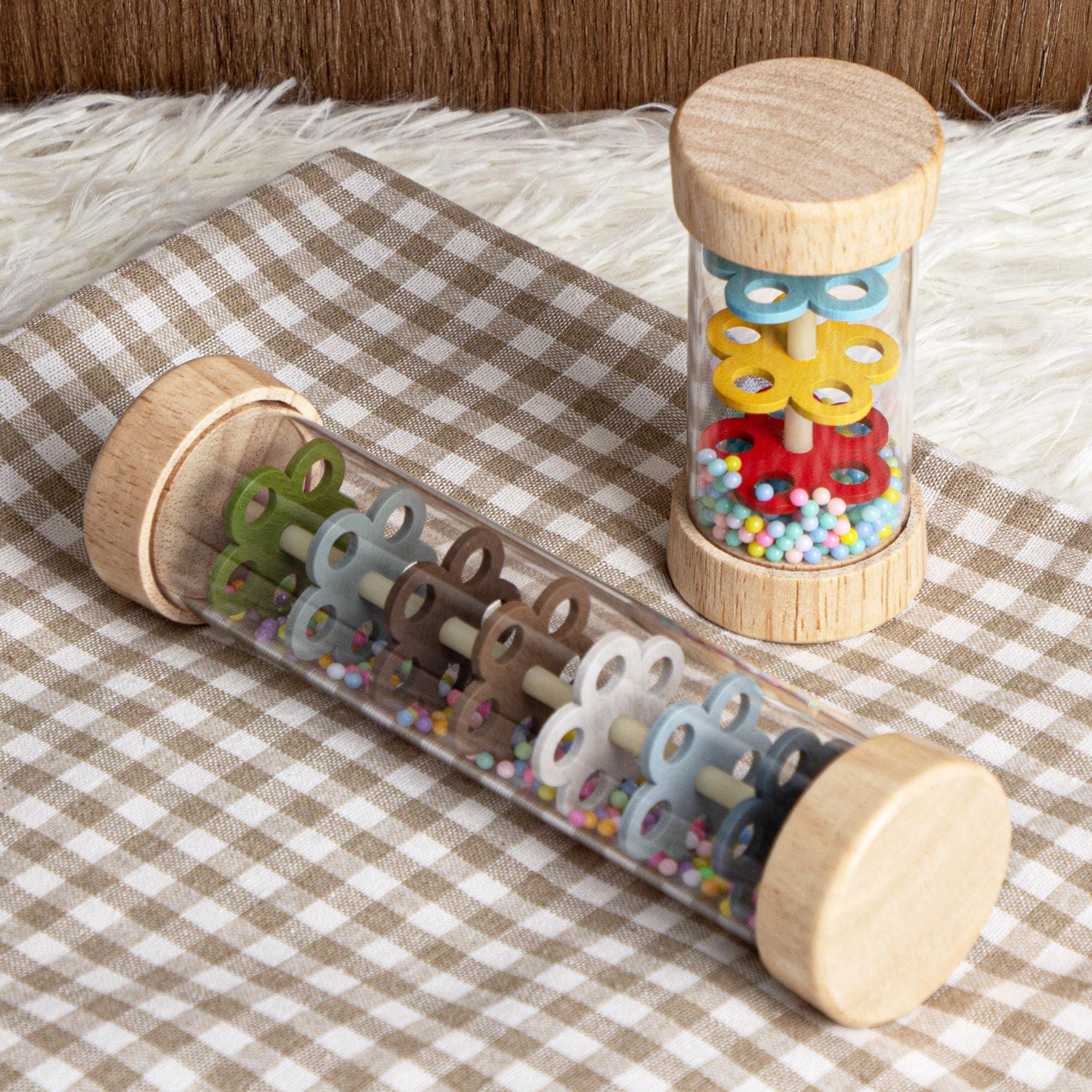 Custom Personalized Rainbow Rainmaker Toys,engraved Rattle Acoustic Toy ...