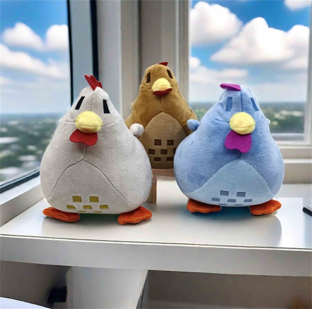 Stardew Valley Chicken Plush, a Gift for Friends - Etsy