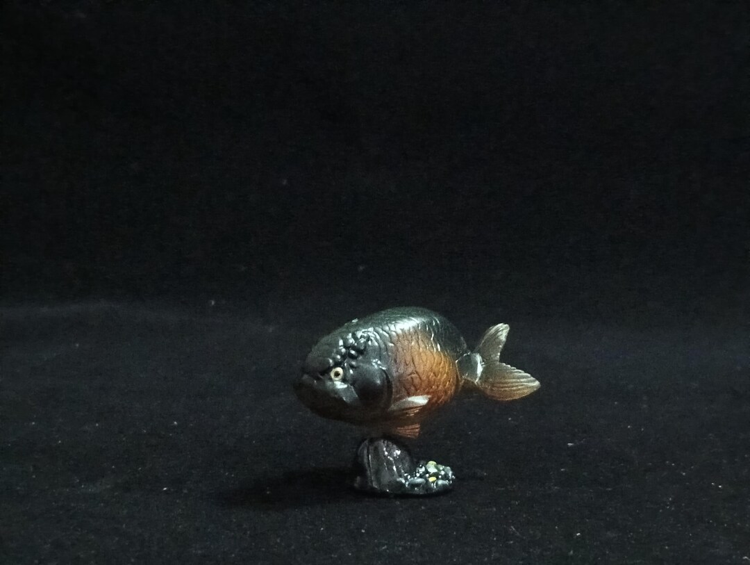 Miniature Ranchu Goldfish Figurine - Furuta - Etsy