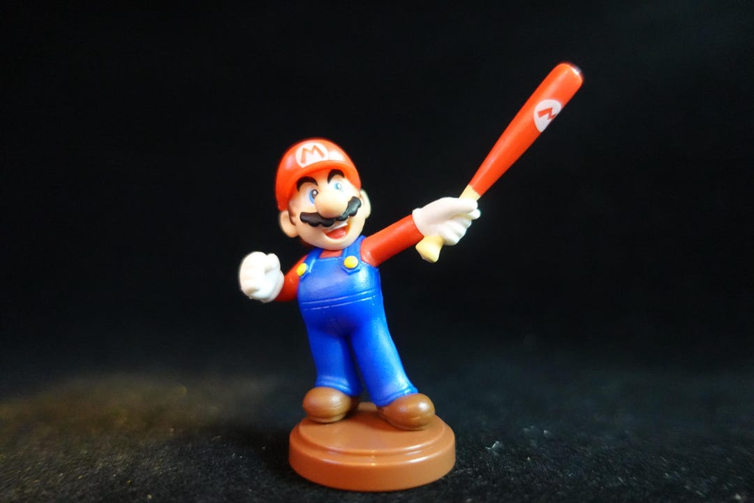 Super Mario Sport Figure Mario Baseball Furuta - Etsy