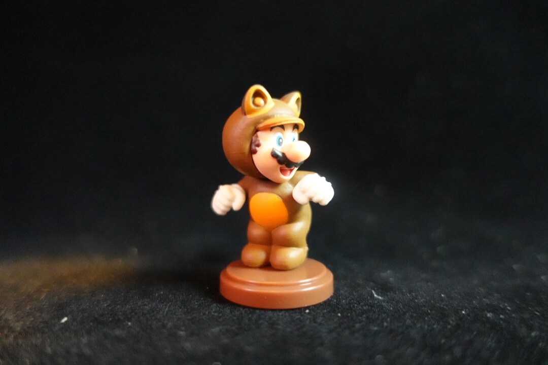 Super Mario 35th Anniversary Furuta Japan Super Mario Figure Raccoon ...