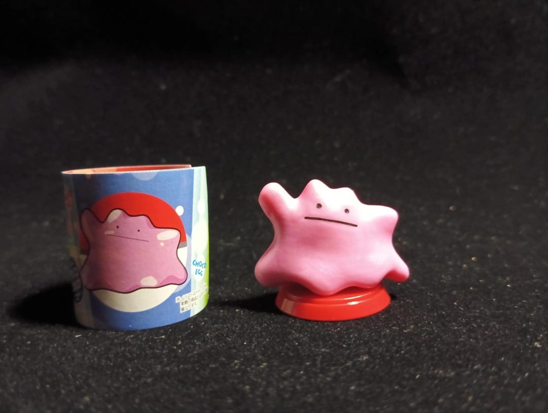 Ditto Pocket Monster Figure Furuta - Etsy