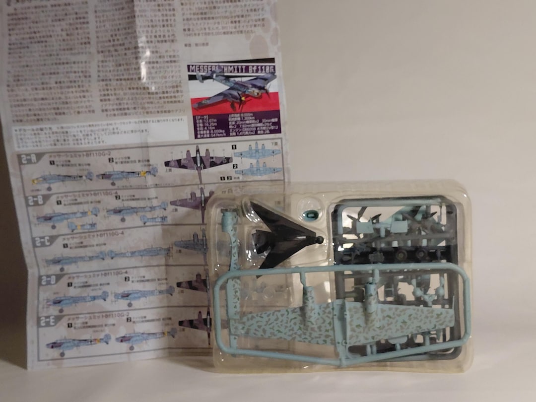 F-TOYS Wing Kit Collection VS8 #2c.bf110g-4 Luftwaffe 1st Night Fighter ...