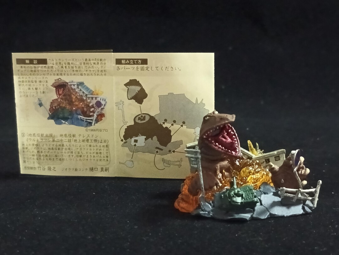 Godzilla Diorama Man Episode 22 Ground Destruction Underground Kaiju ...