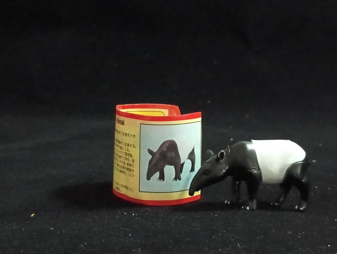 Miniature Tapir Figurine - Furuta - Etsy