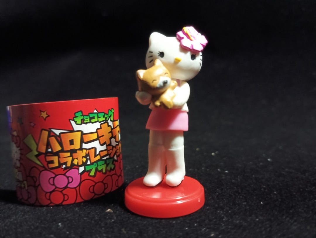 Heisei Gal X Hello Kitty - Hello Kitty Figure Furuta - Etsy