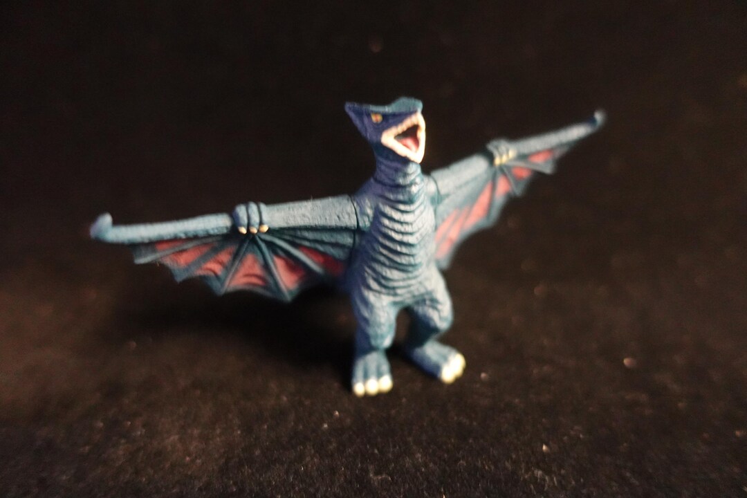 Godzilla Toho 1967 Gamera Figure Gyaos Bandai HG Series - Etsy