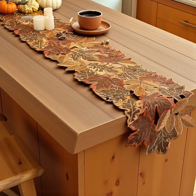 Embroidered Table Runners - Etsy