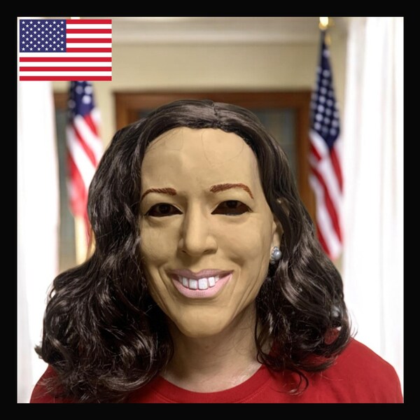 Kamala Harris Halloween Mask - Etsy