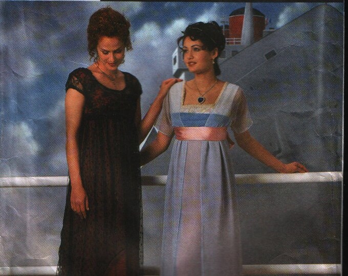 Simplicity 8399 Titanic Rose Jump Swim Dress Sewing Pattern Sizes 4 6 8 ...