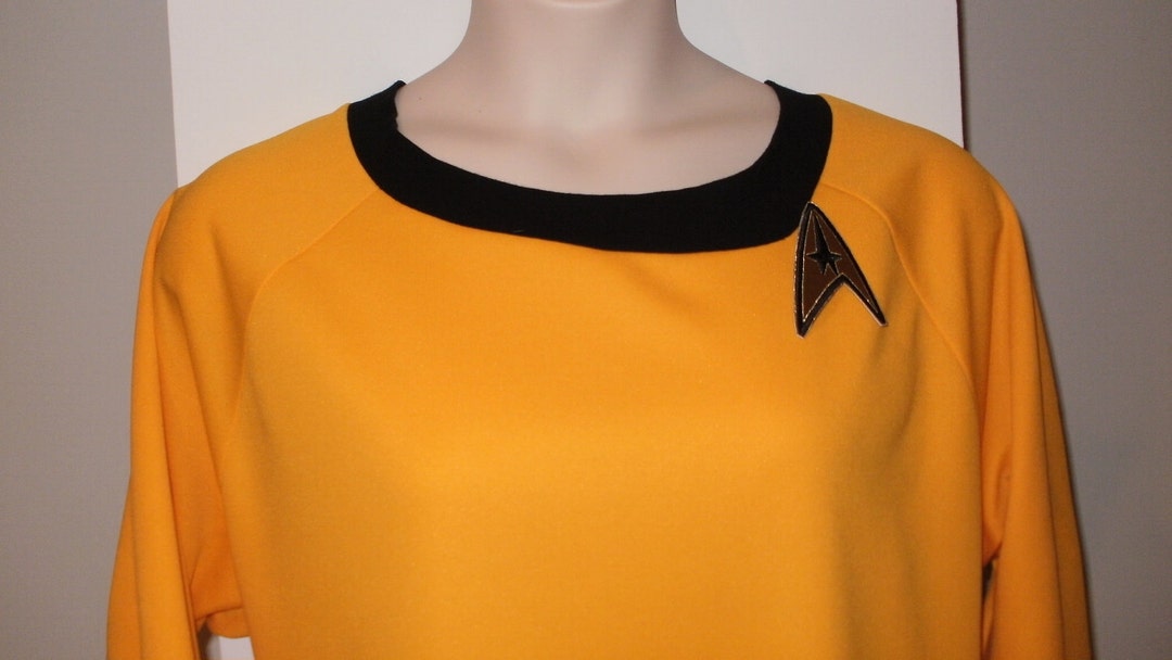 Like STAR TREK TOS Dress Plus Sizes, Costume Yellow/gold, the Original ...