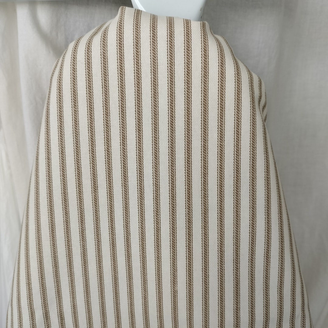 BROWN, Beige, TICKING STRIPE Ironing Board Cover Choose Board Size ...