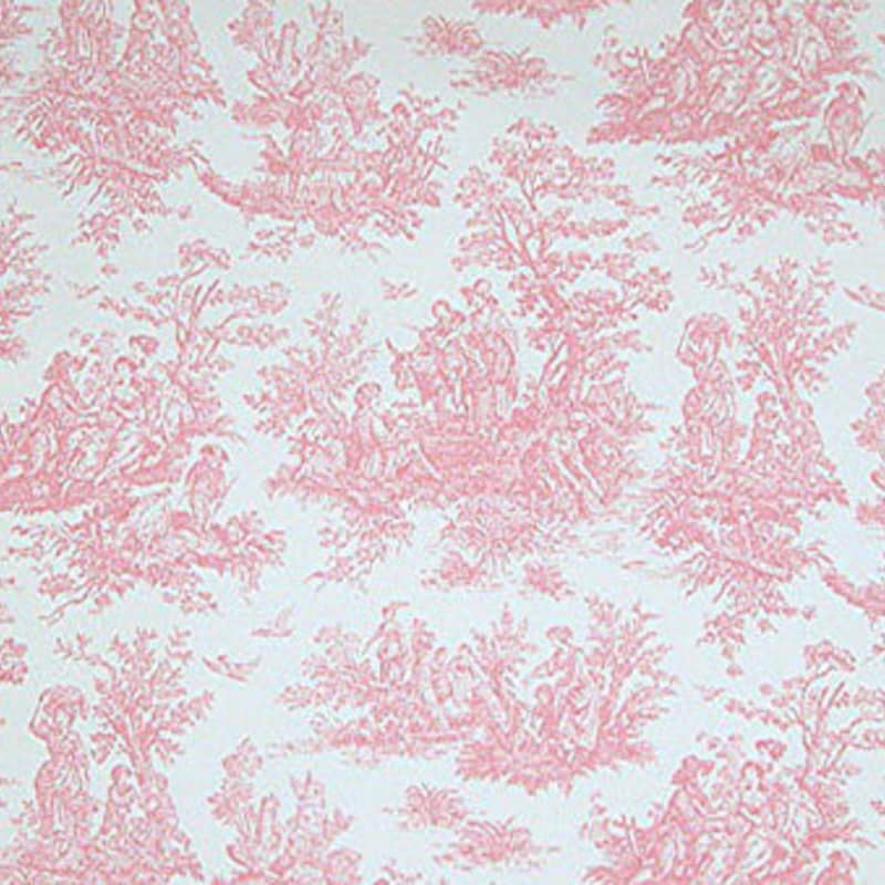 Pink Toile - Etsy