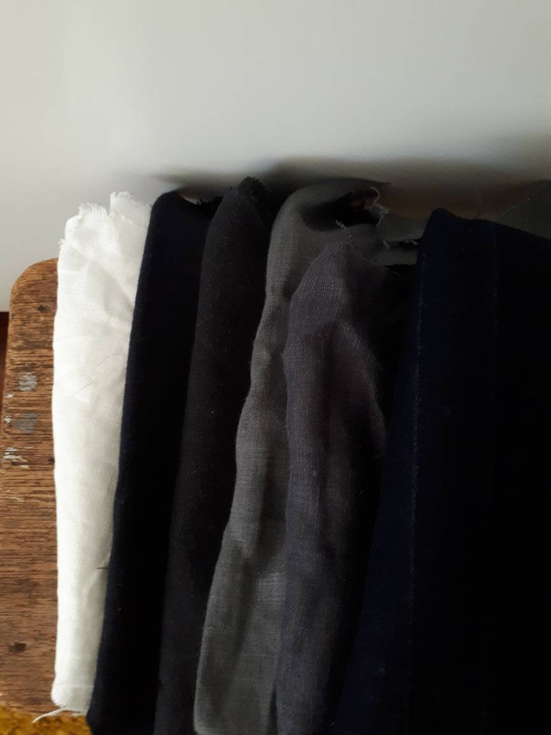 LINEN + WOOL Fabric / Remnants - Etsy