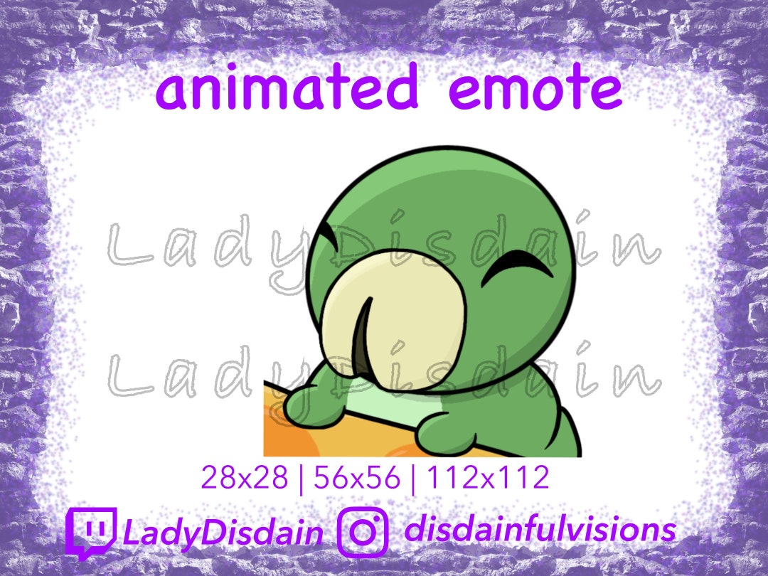 Animated Emote - Grub - Hollow Knight - Twitch - Bongo Tap - Etsy
