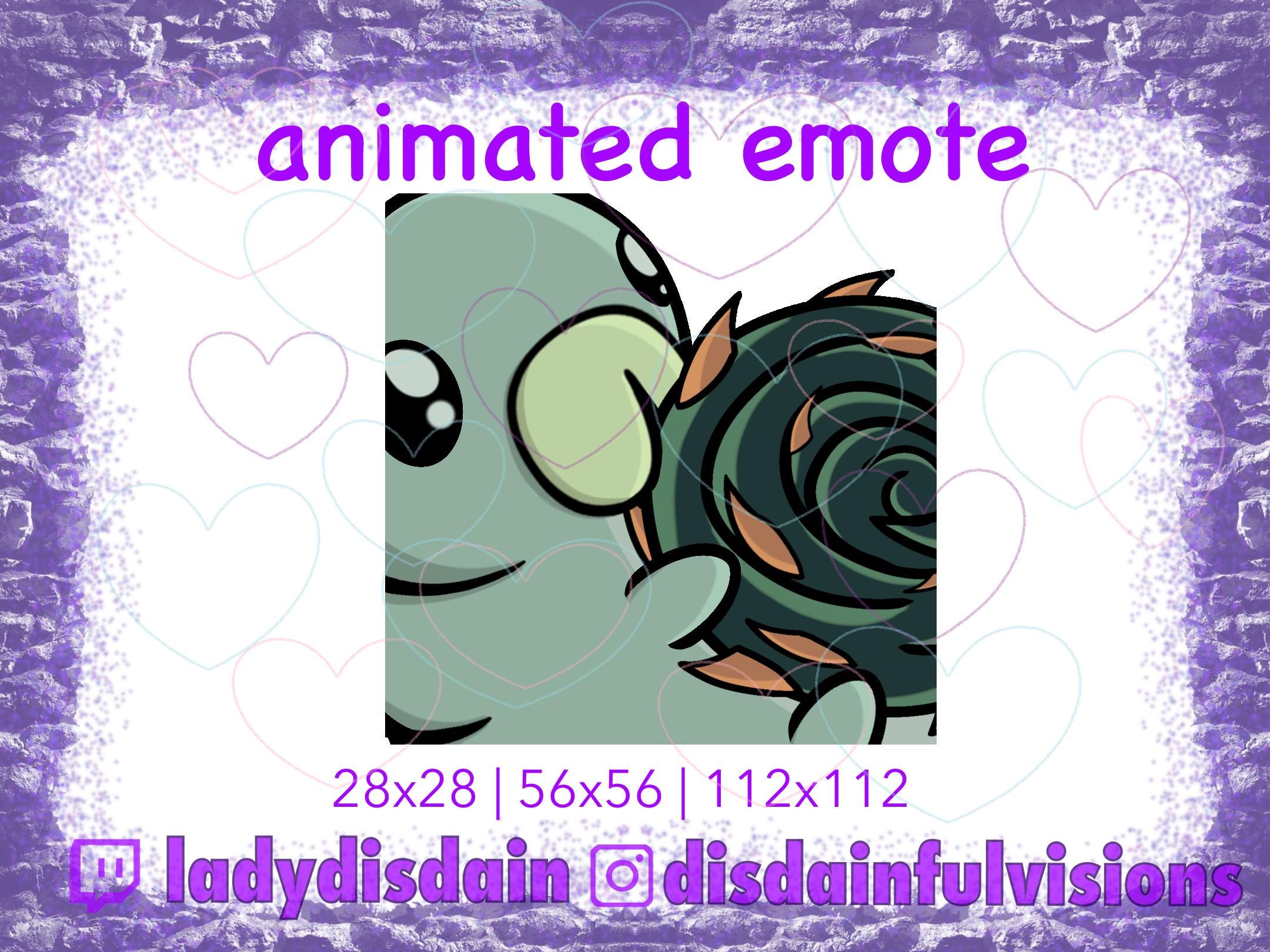 Animated Emote - Grub - Hollow Knight - Twitch - Silksong - Eat - Nom ...
