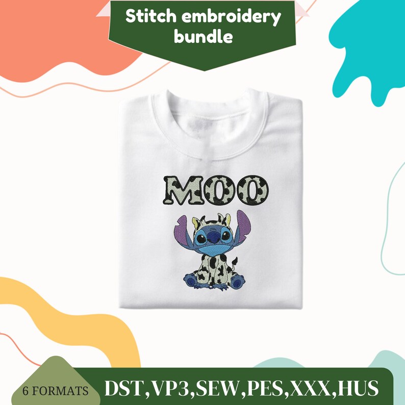 Stitch Embroidery Design, Lilo and Stitch Embroidery Design, Stitch ...