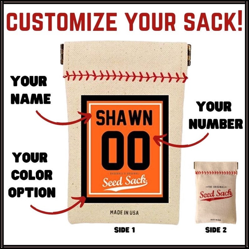 The Original Seed Sack, the Custom - Etsy