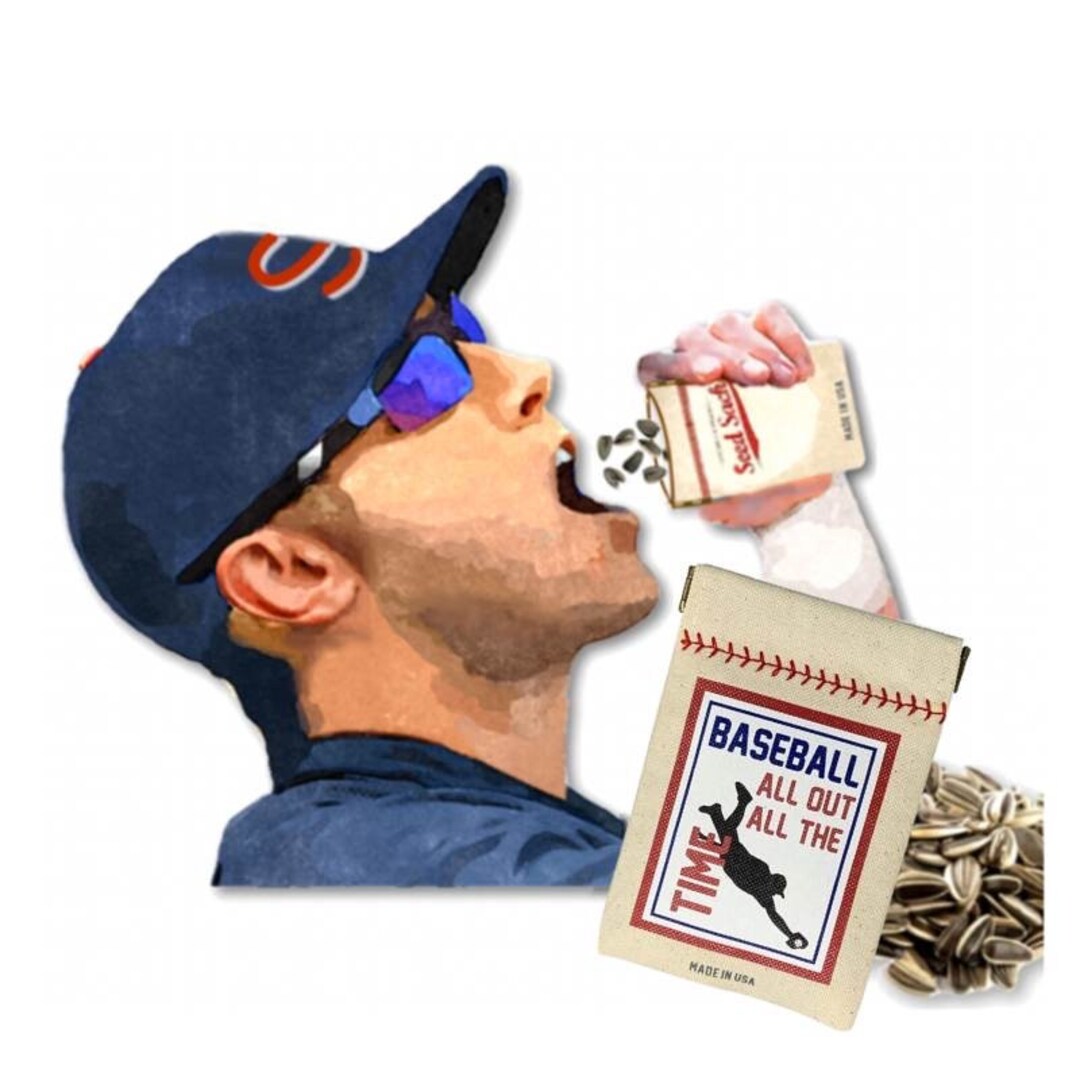The Original Seed Sack, ‘baseball. All Out. All the Time.’ - Etsy