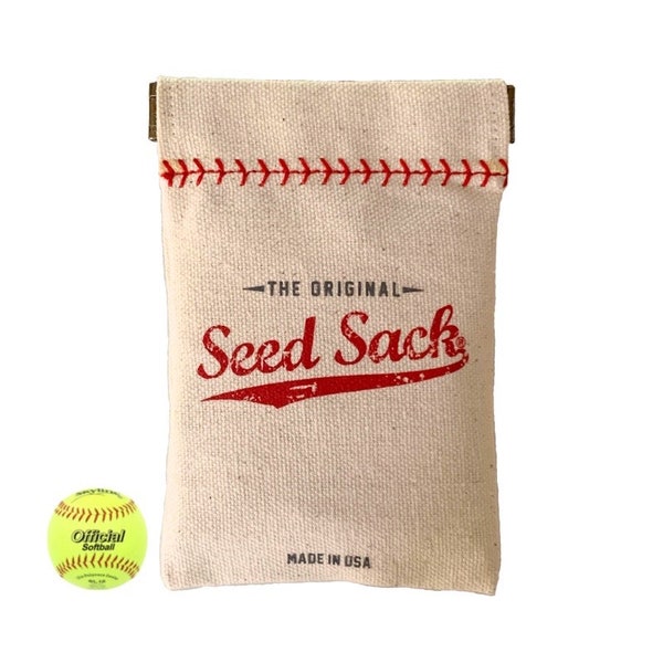 Baseball Seed Bag - Etsy