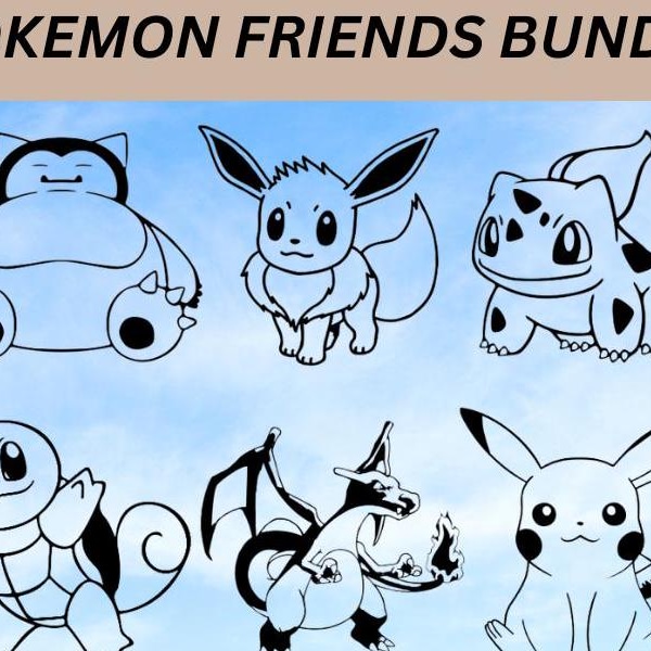 Pokemonsvg - Etsy