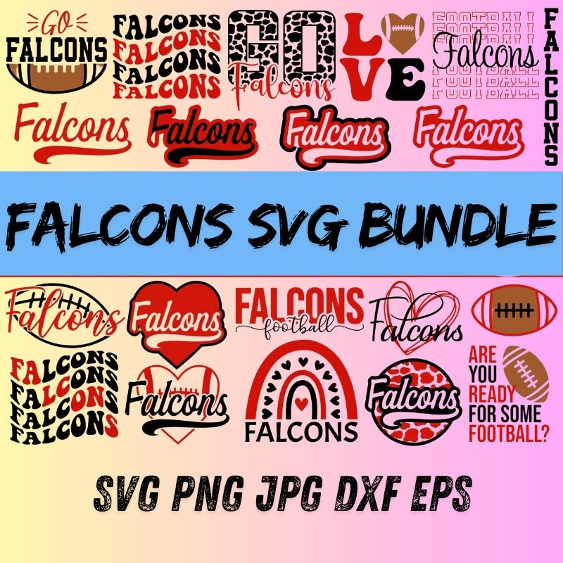 Falcons Football - Etsy