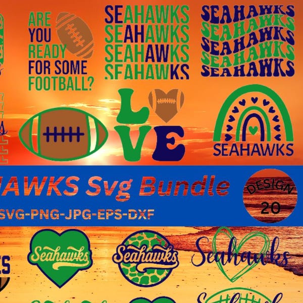 Seahawks Svg - Etsy