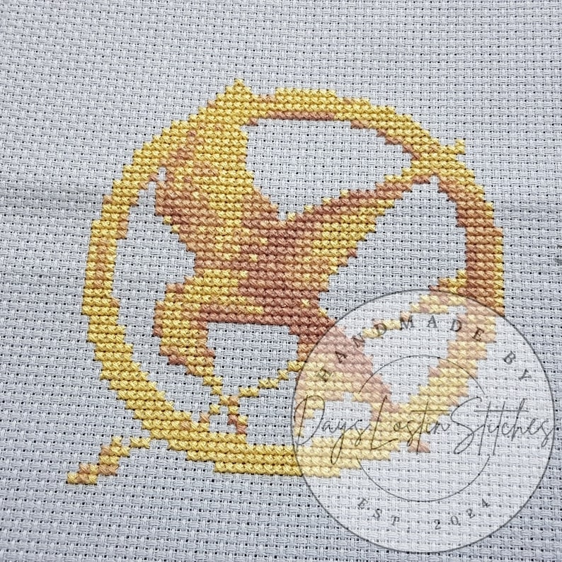 Simple Hunger Games Cross Stitch Pattern - Etsy